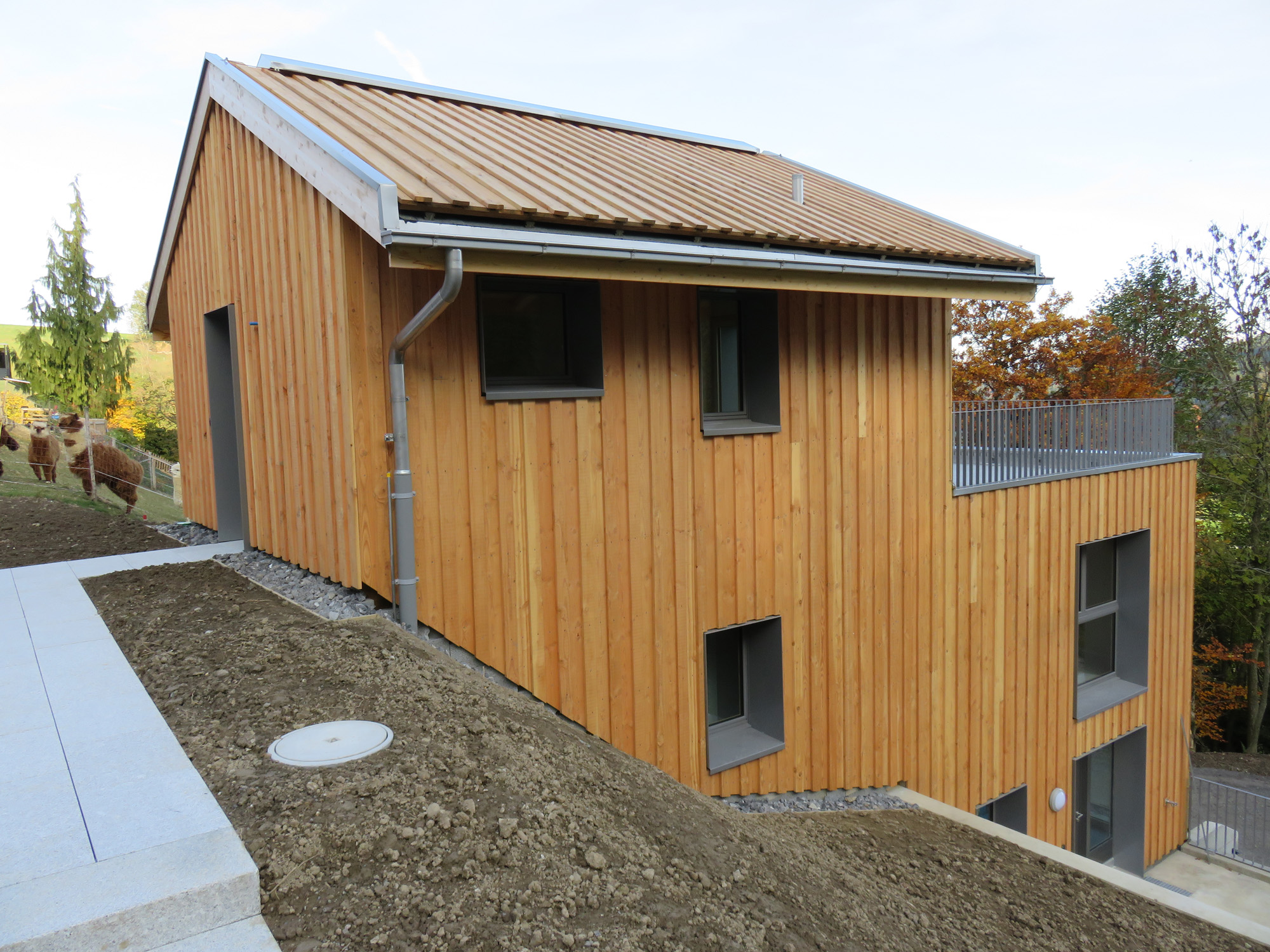 Lang-Holzbau-Fassadenbau-02 - Lang Holzbau AG